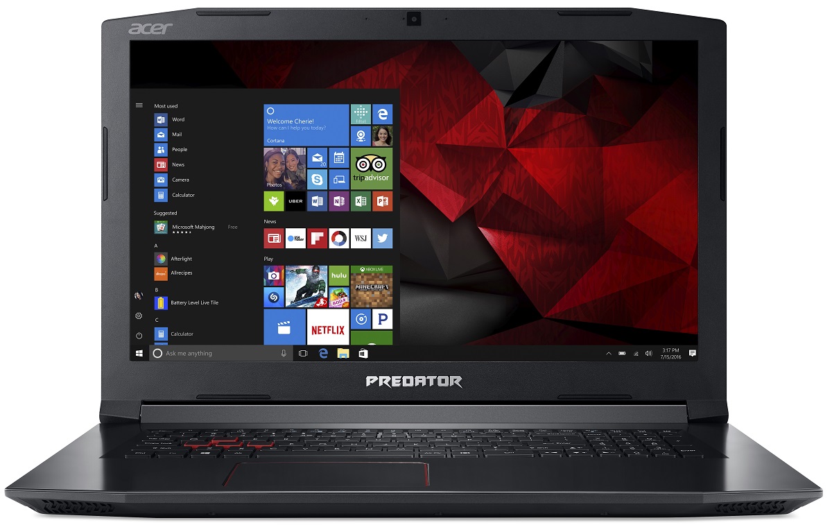 Acer Predator Helios 300 - PH317-51-73T7 - NH.Q29EU.002 - AcerShop