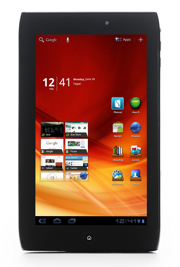 Acer Iconia Tablet A101 3G! Android Honeycomb 3.2 - XE.H6VEN.025 - AcerShop